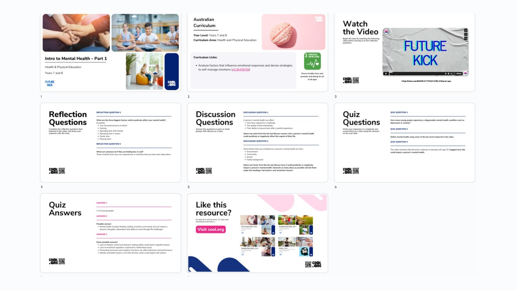 Future Kick - Intro to Mental Health Part 1 | Cool.org